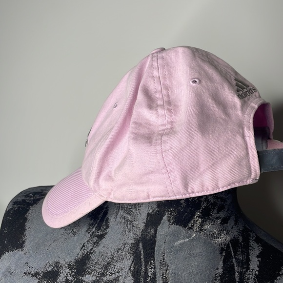 adidas | Accessories | Adidas Pink Womens Ball Cap Adidas Logo ...